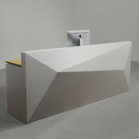 Carton Bus Shape Front/Reception Desk Customisable Colours & Sizes