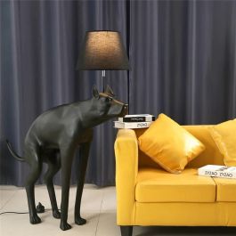 Modern Black Puppy Poop Floor Lamp