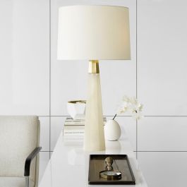 Marble Torch Table/Desk Lamp